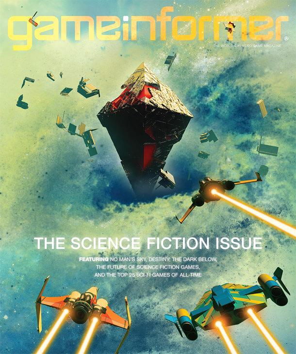 Game Informer cover - No Man's Sky
