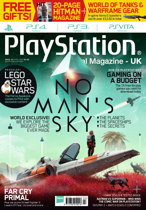 No Man’s Sky on the cover of OPM UK and PC Gamer - No Man's Sky